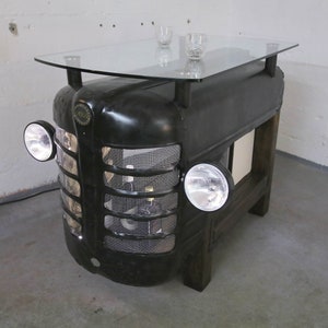 Industrial Bar Table From Old Tractor - Etsy