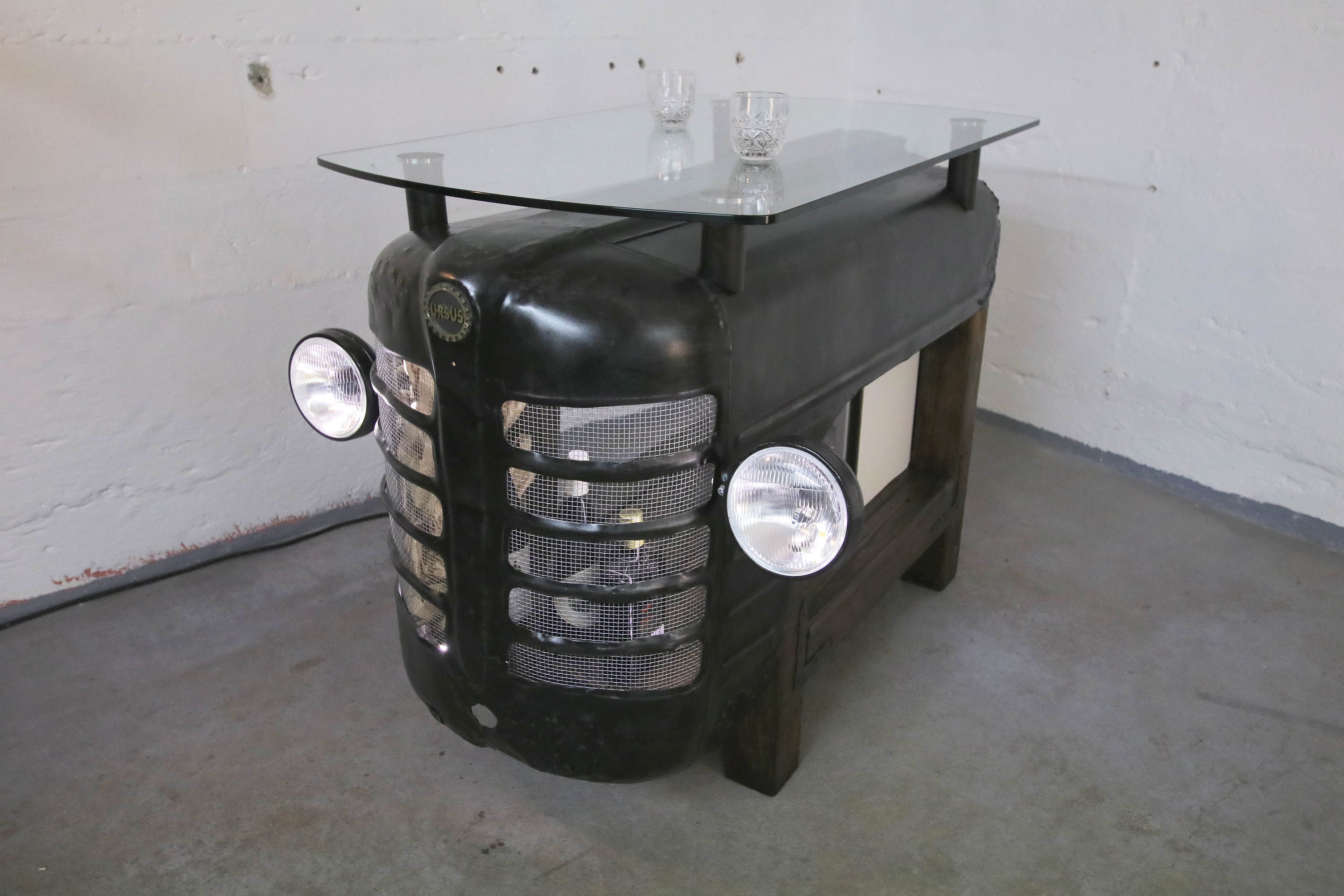 Industrial Bar Table From Old Tractor - Etsy
