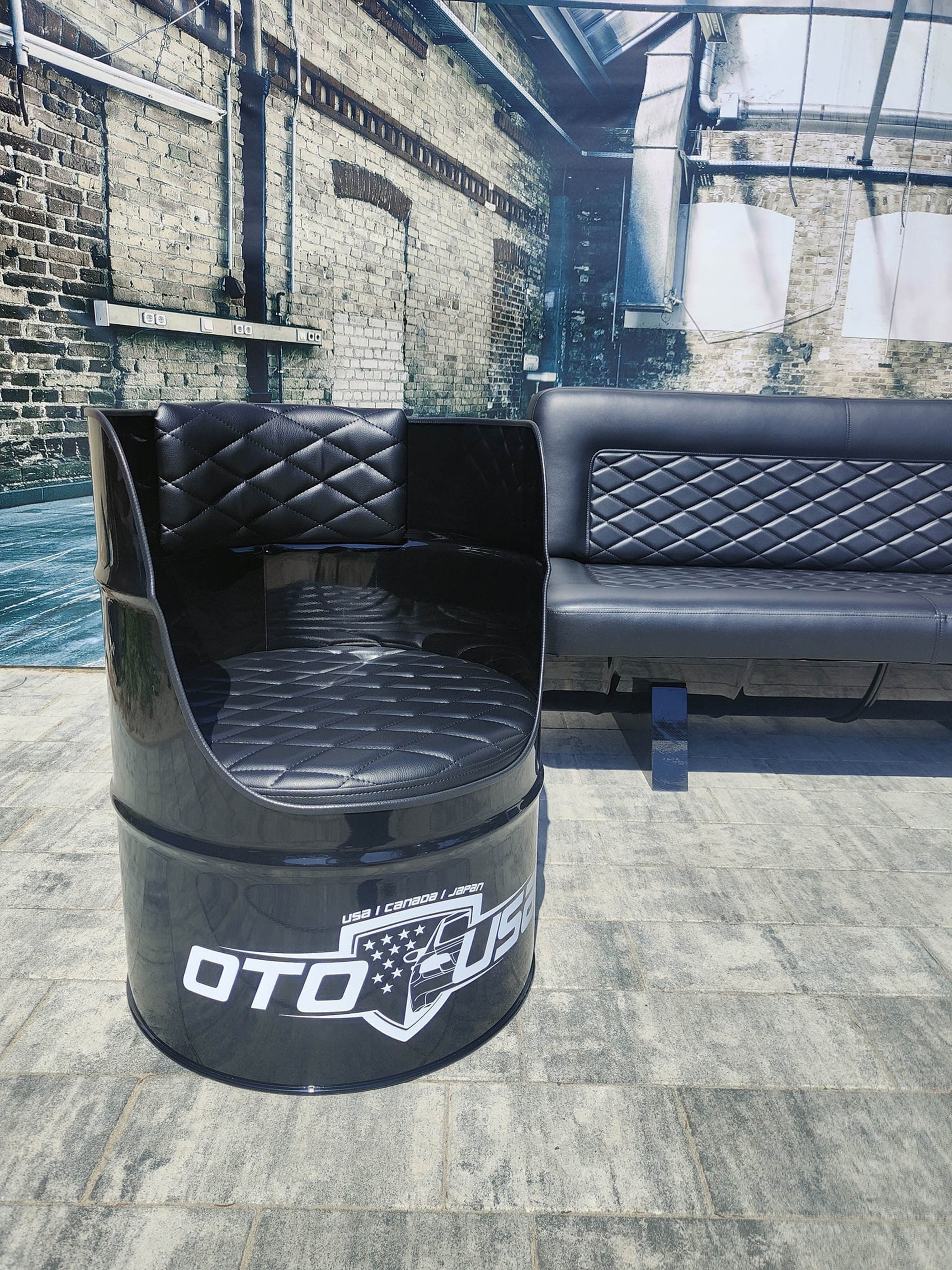 Armchair Made From Oil Barrel - Etsy