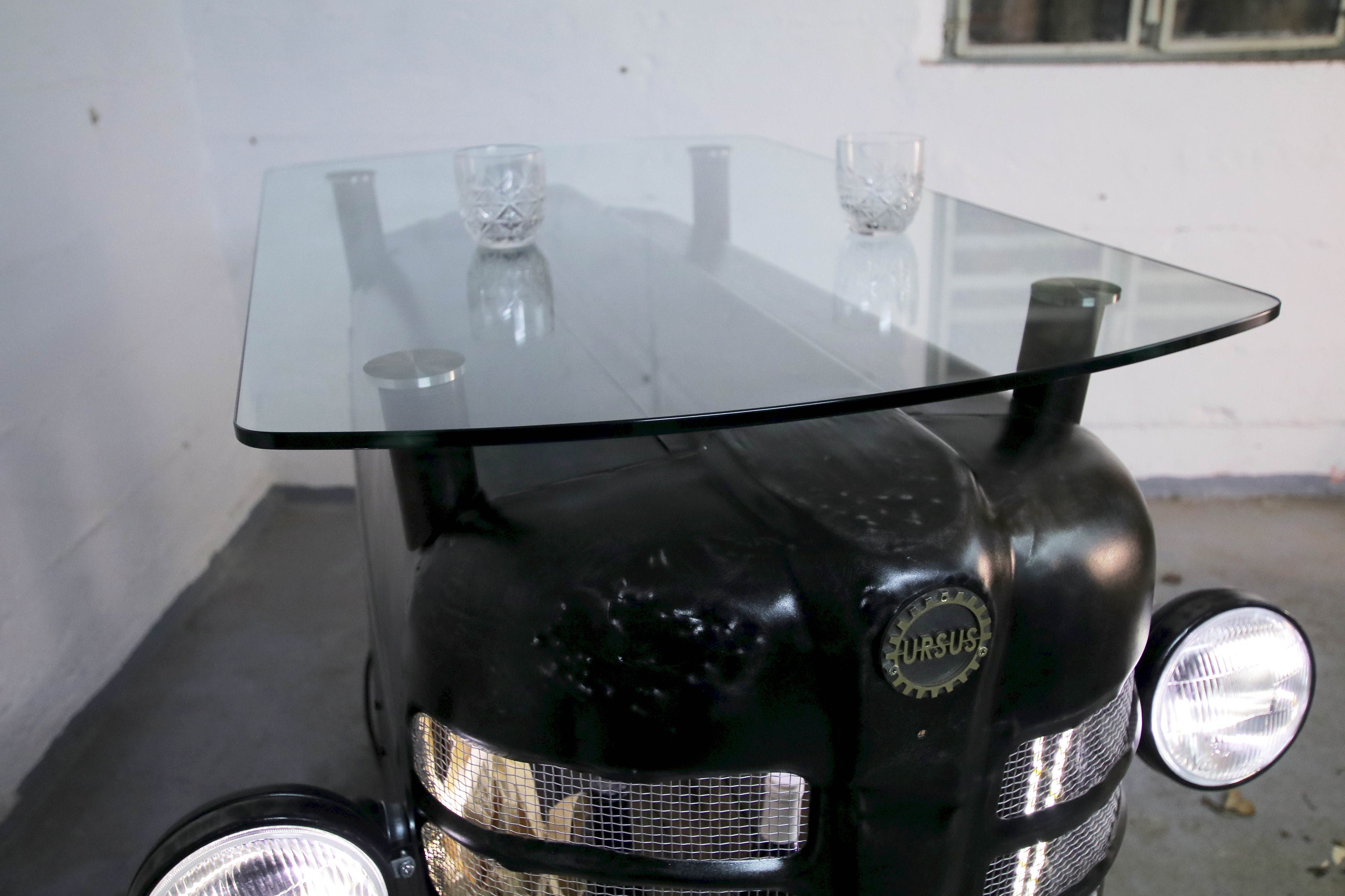 Industrial Bar Table From Old Tractor - Etsy