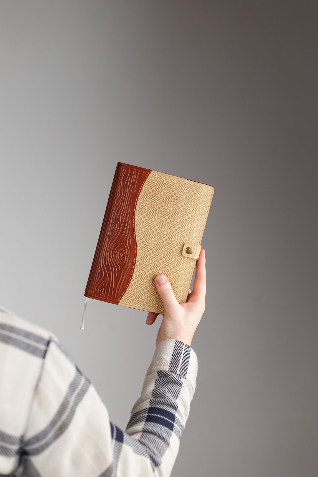 Leather Cover, Leather Notebook Cover, Idea Gift, Personalized Handmade ...