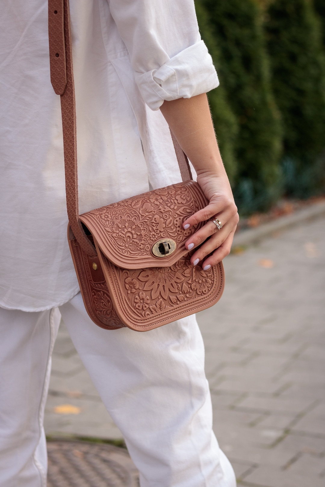 Personalised Leather Bag / Leather Women Bag / Shoulder Bags ...