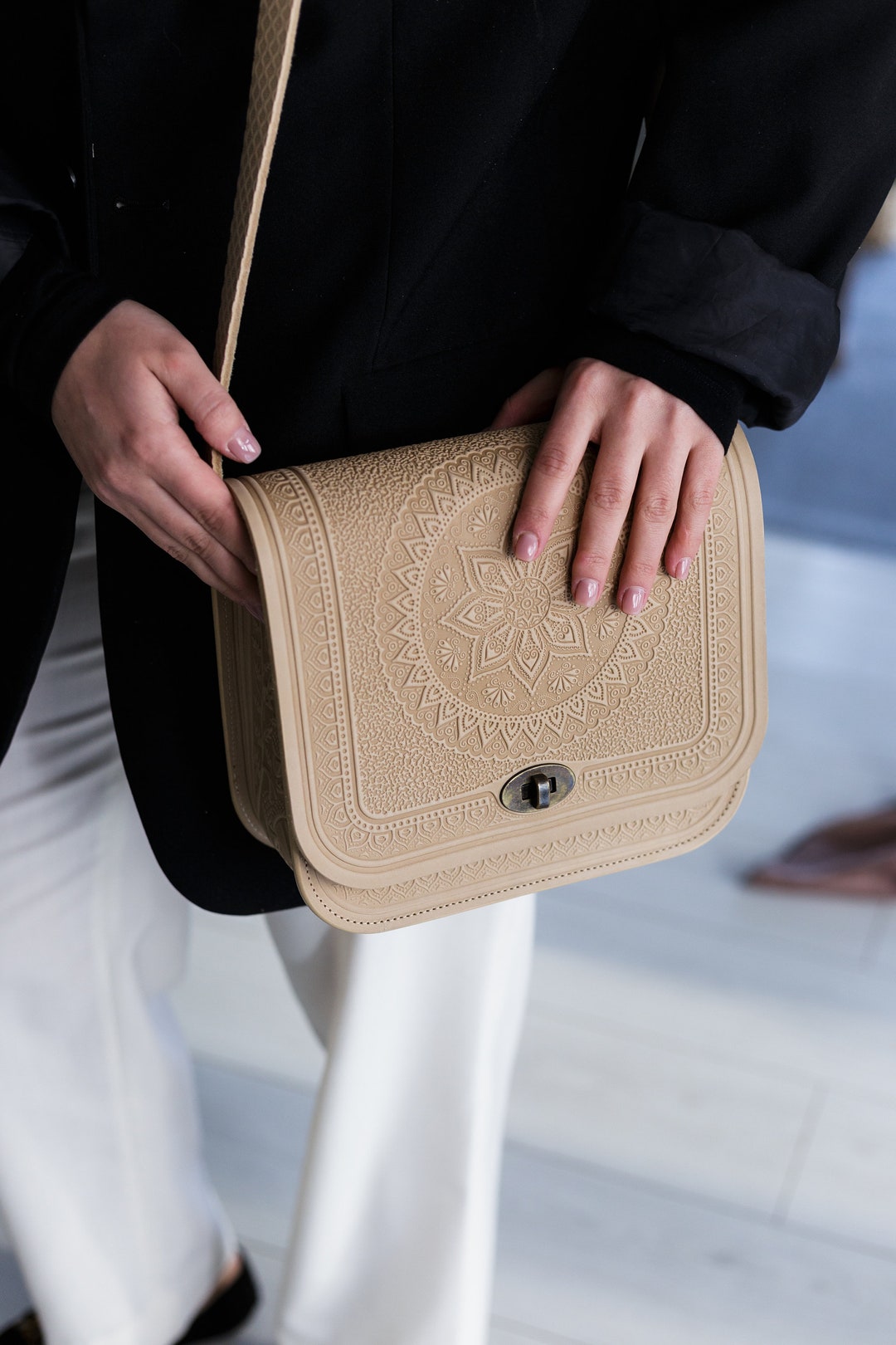 Leather Bag Women| Ivory Bag | Fashion Leather Bag | Custom Gift for ...