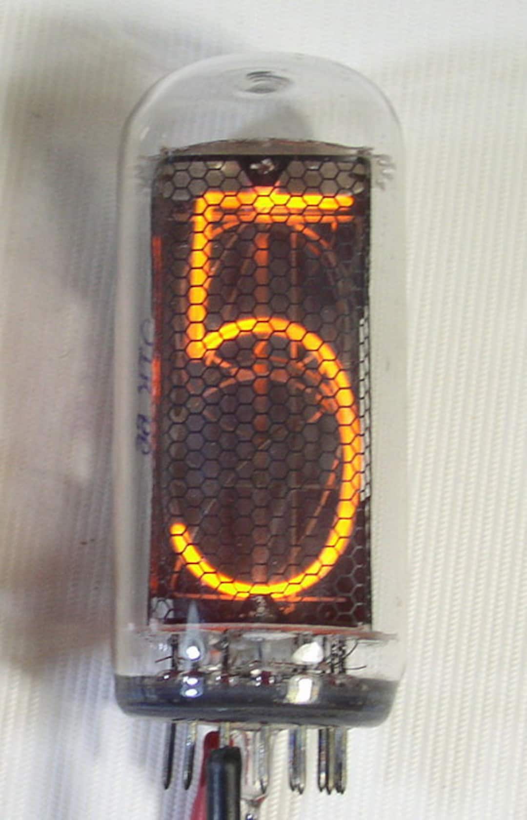 Lot of 1 Pc IN-18 (ИН-18) Large Nixie Tube for Clock, New, Tested 100% ...