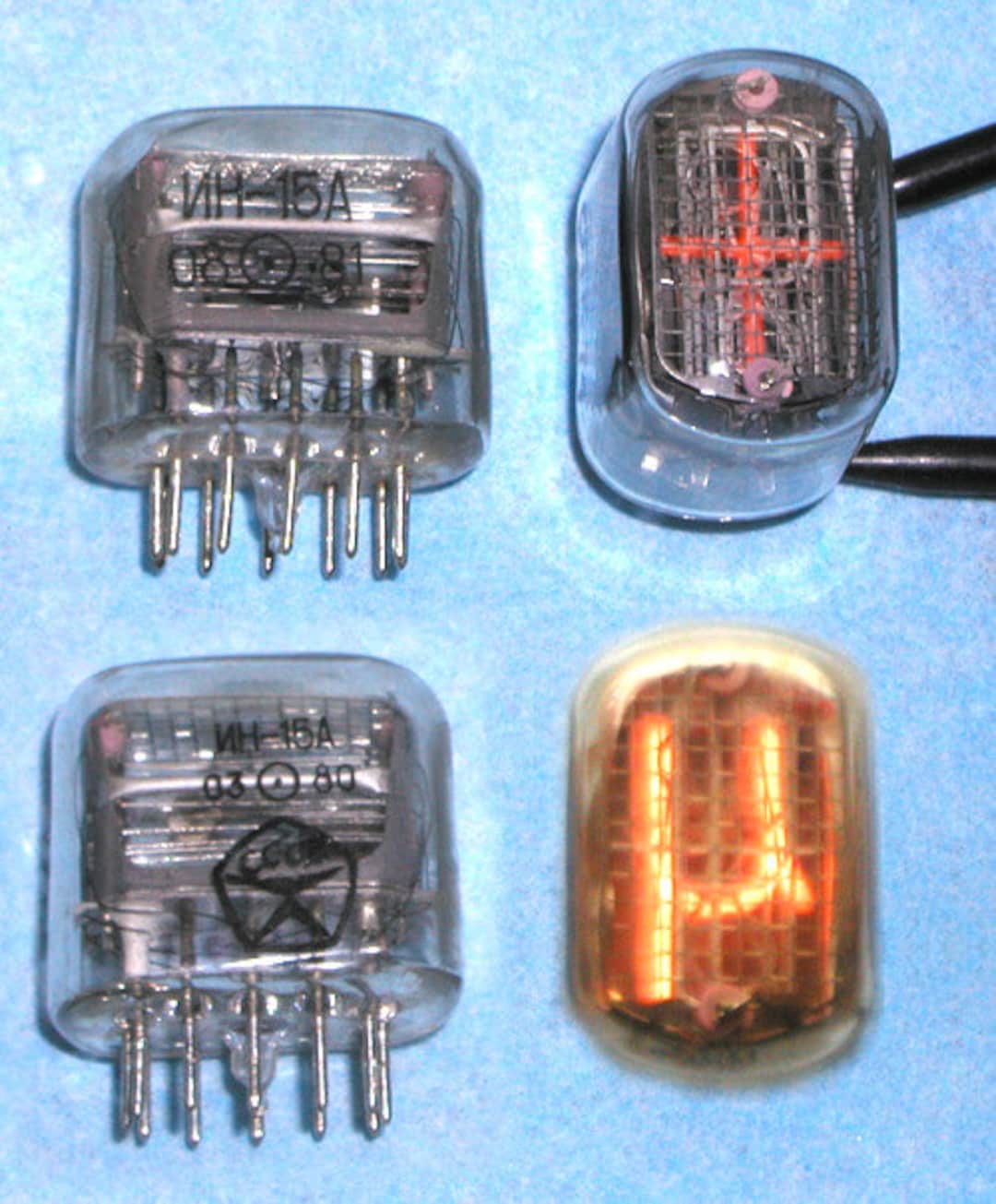 Lot of 1 Pc or More IN-15A IN-15B Large Symbol Nixie Tube, New, Tested ...