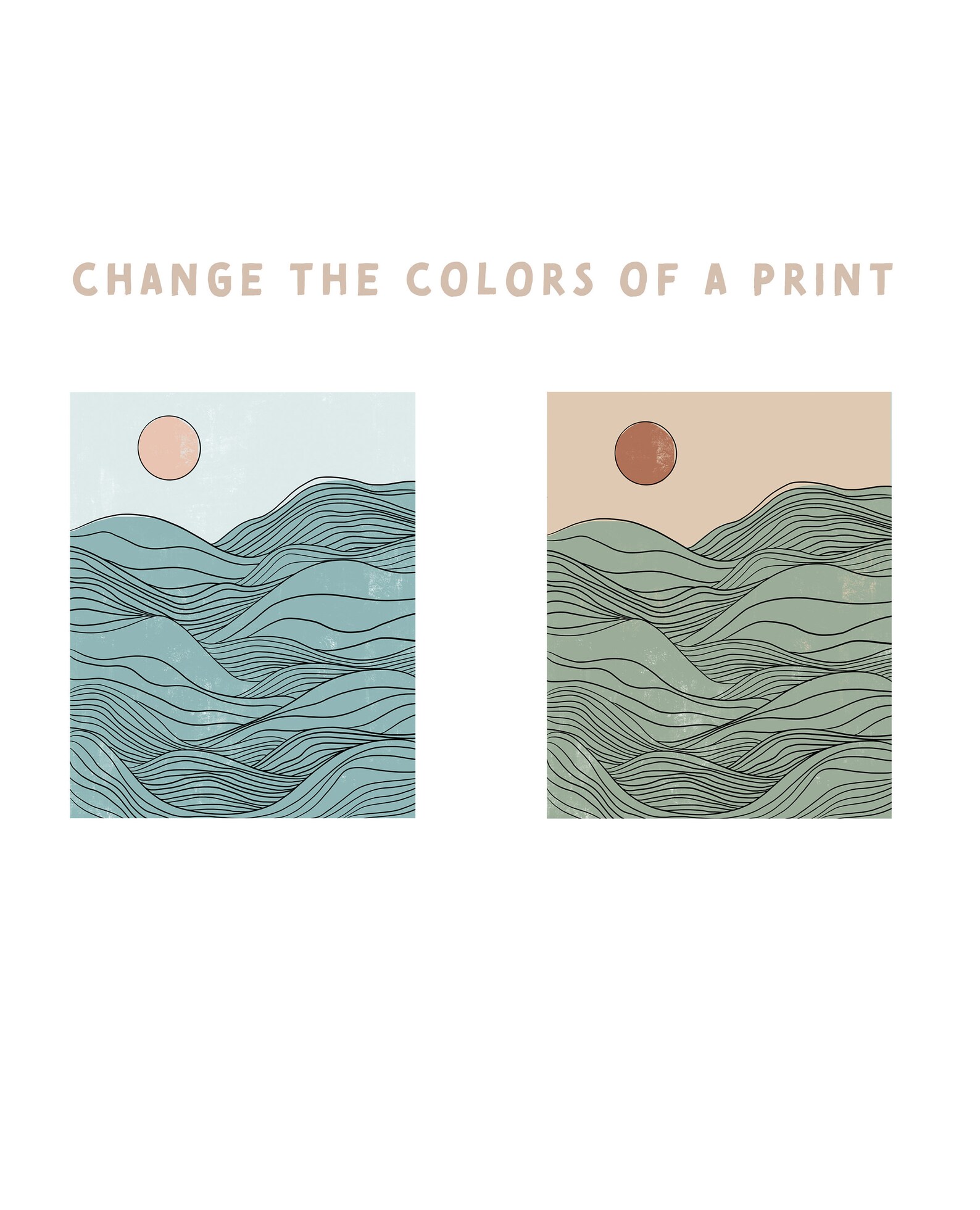 Custom Print, Color Change, Printable Wall Art, Personalized Wall Art ...