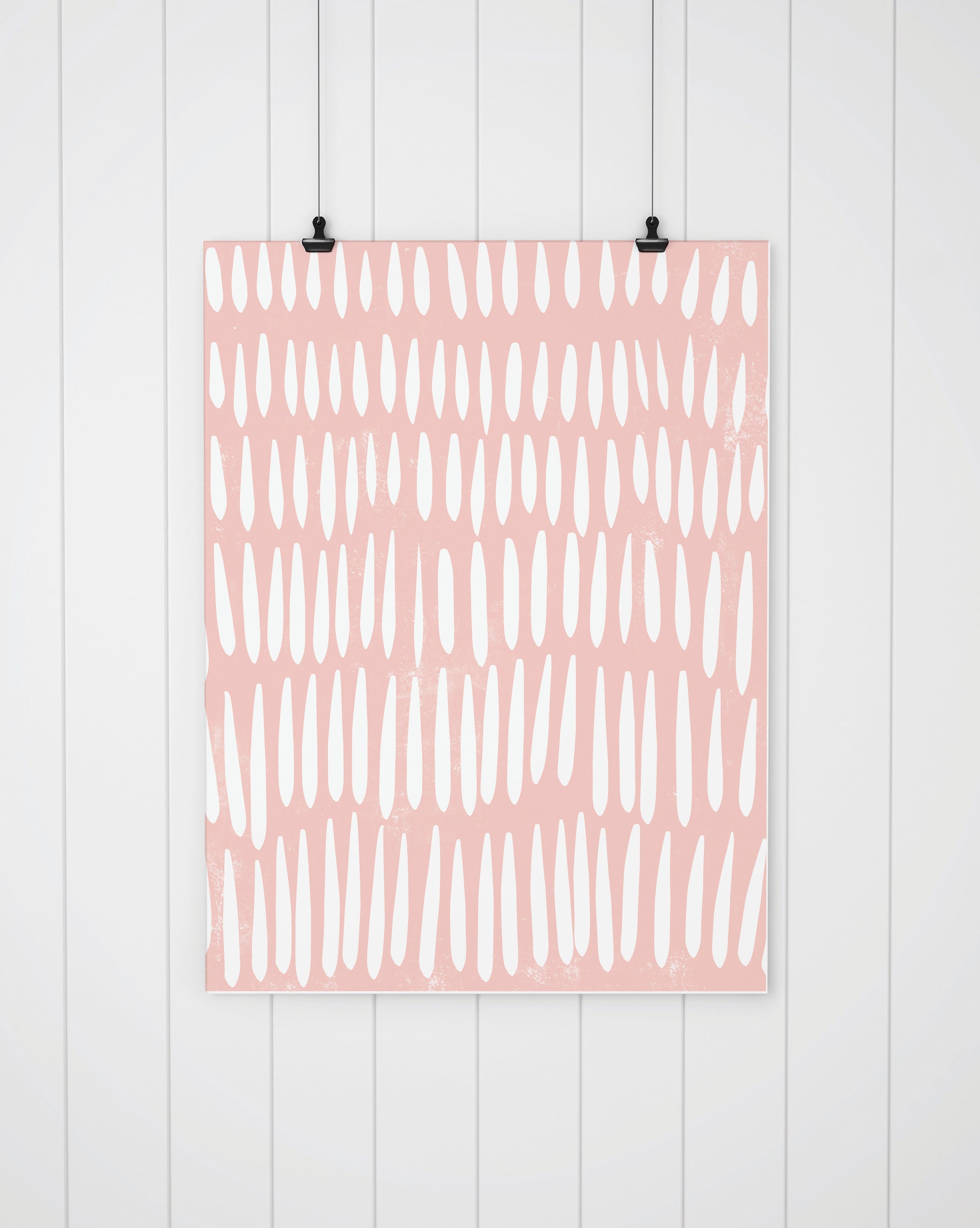 Abstract Art Print Blush Pink Printable Wall Art Stripes | Etsy