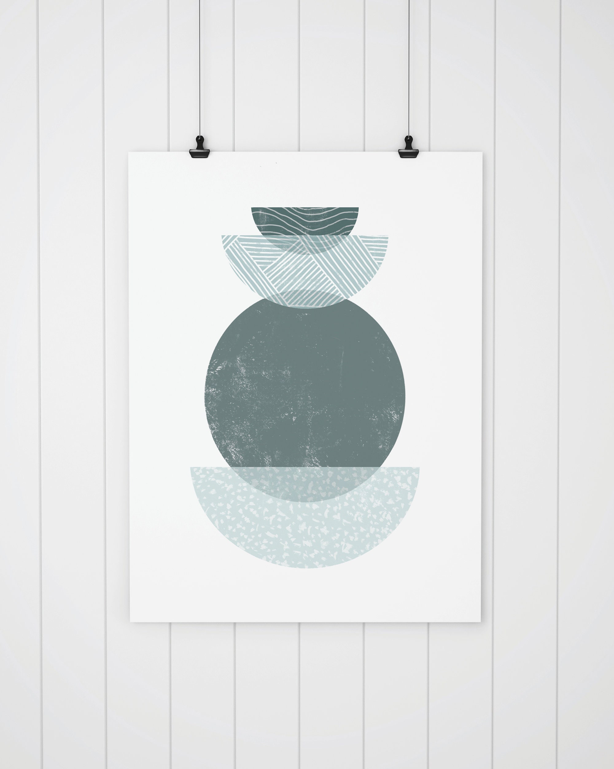 Abstract Art Print, Printable Wall Art, Boho Wall Decor, Mid Century ...