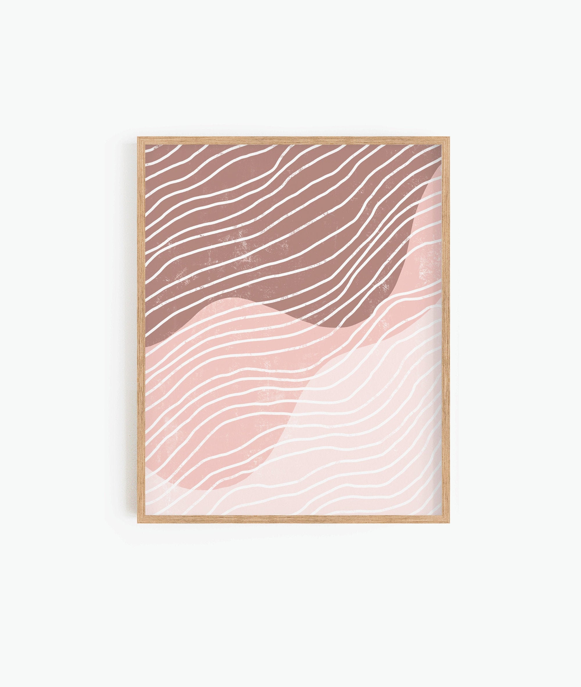 Abstract Art Print, Printable Wall Art, Boho Wall Decor, Blush Pink ...