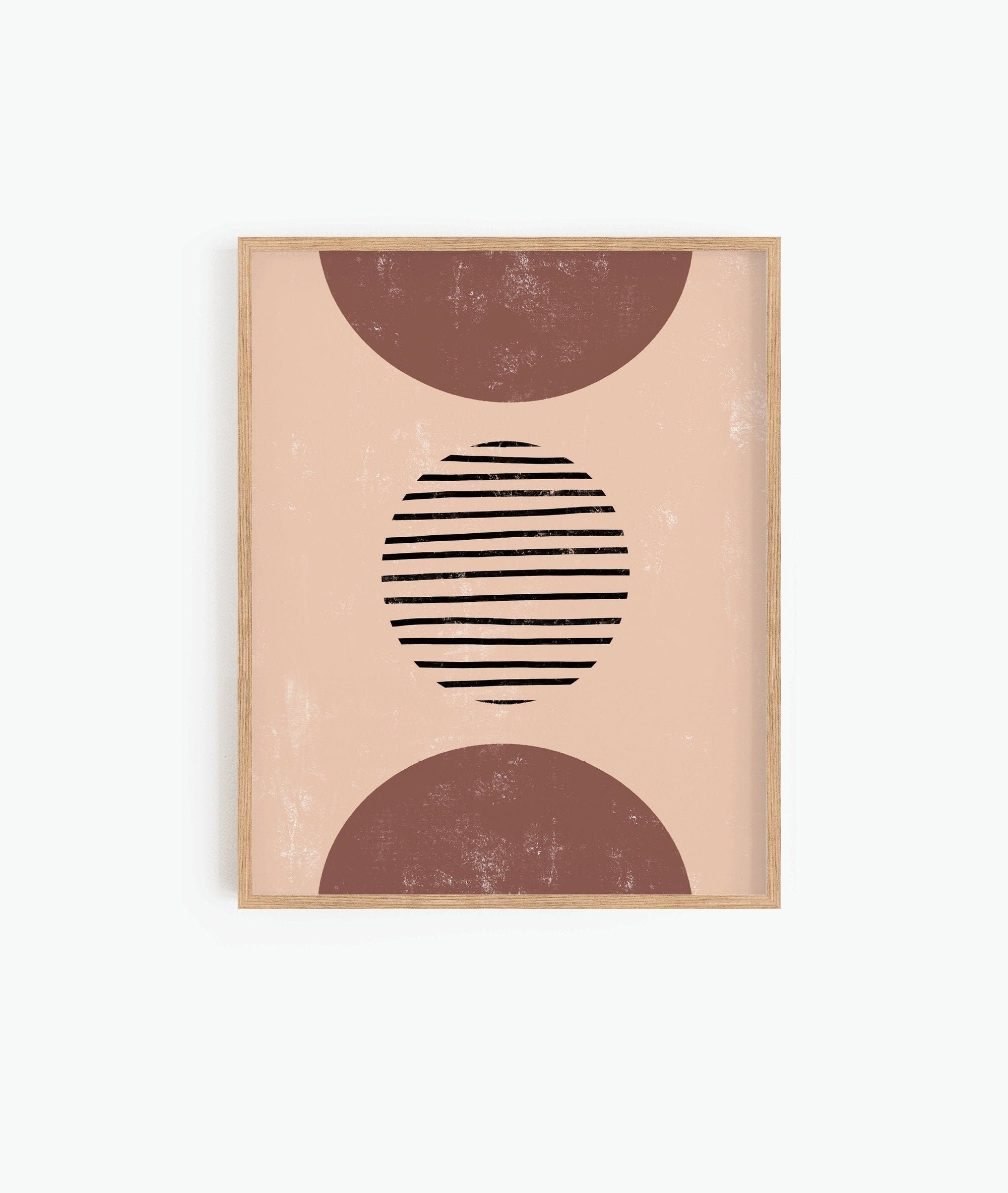 Black Stripes Print, Geometric Printable Wall Art, Digital Print, Mid ...