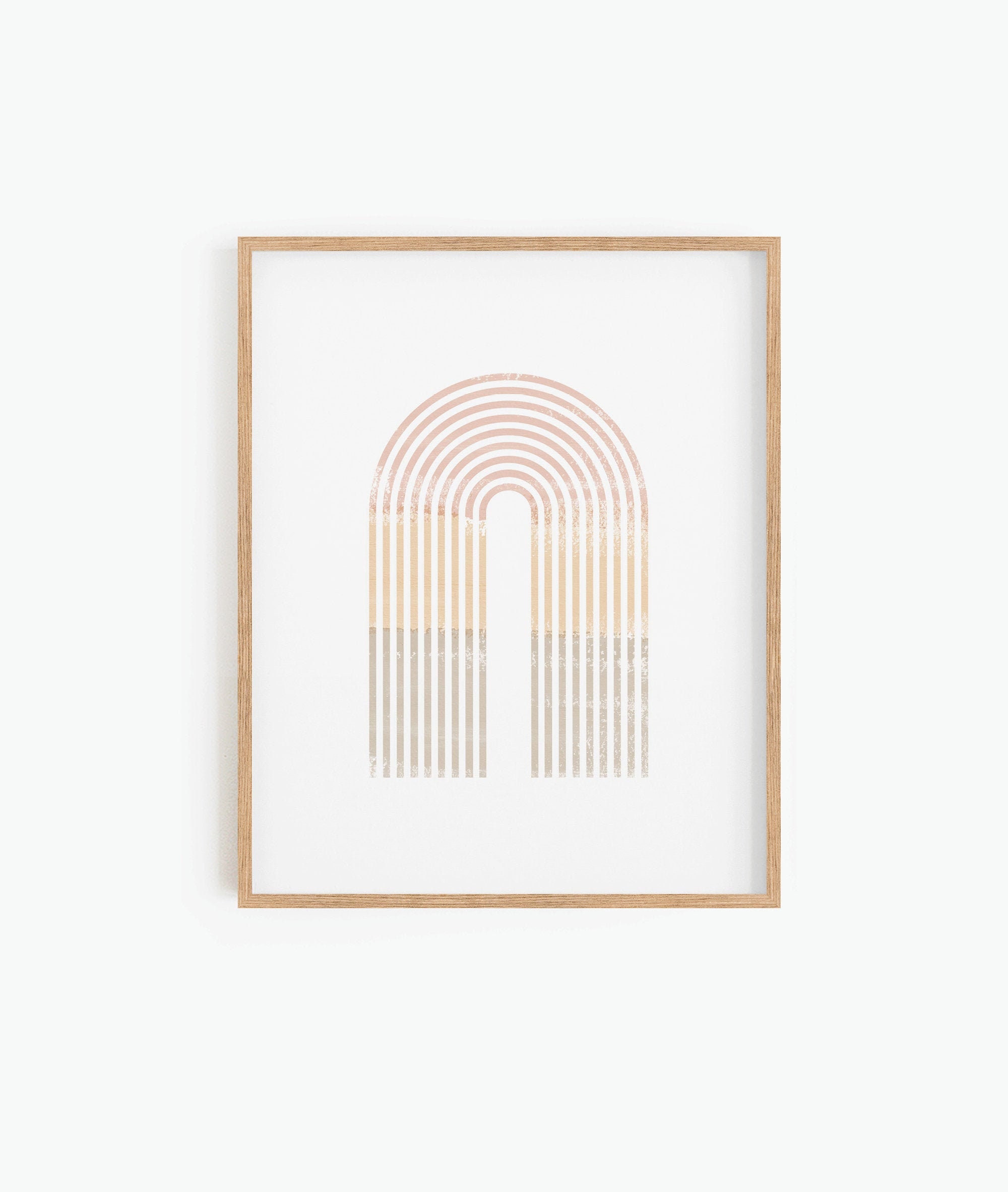 Boho Rainbow Print Printable Wall Art Boho Art Print Boho | Etsy