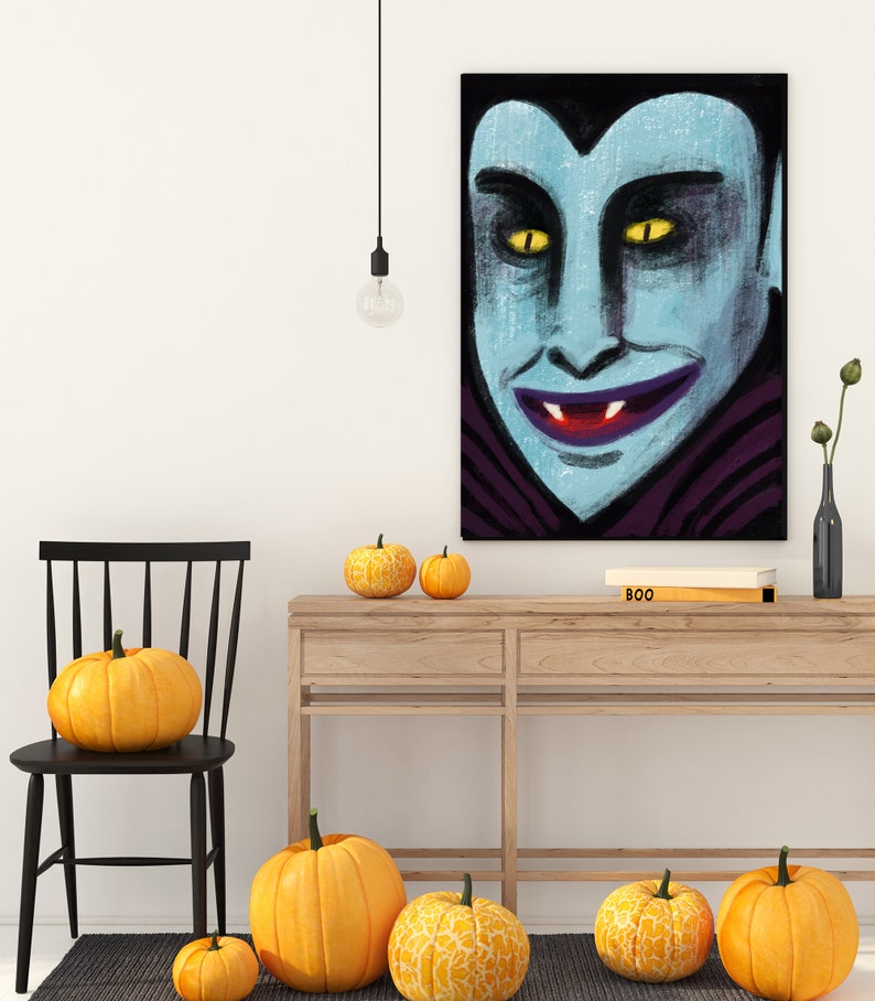 Halloween Wall Decor, Monster Printable Wall Art, Fall Decor, Halloween ...