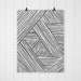 Black and White Stripes Print, Geometric Printable Wall Art, Digital ...