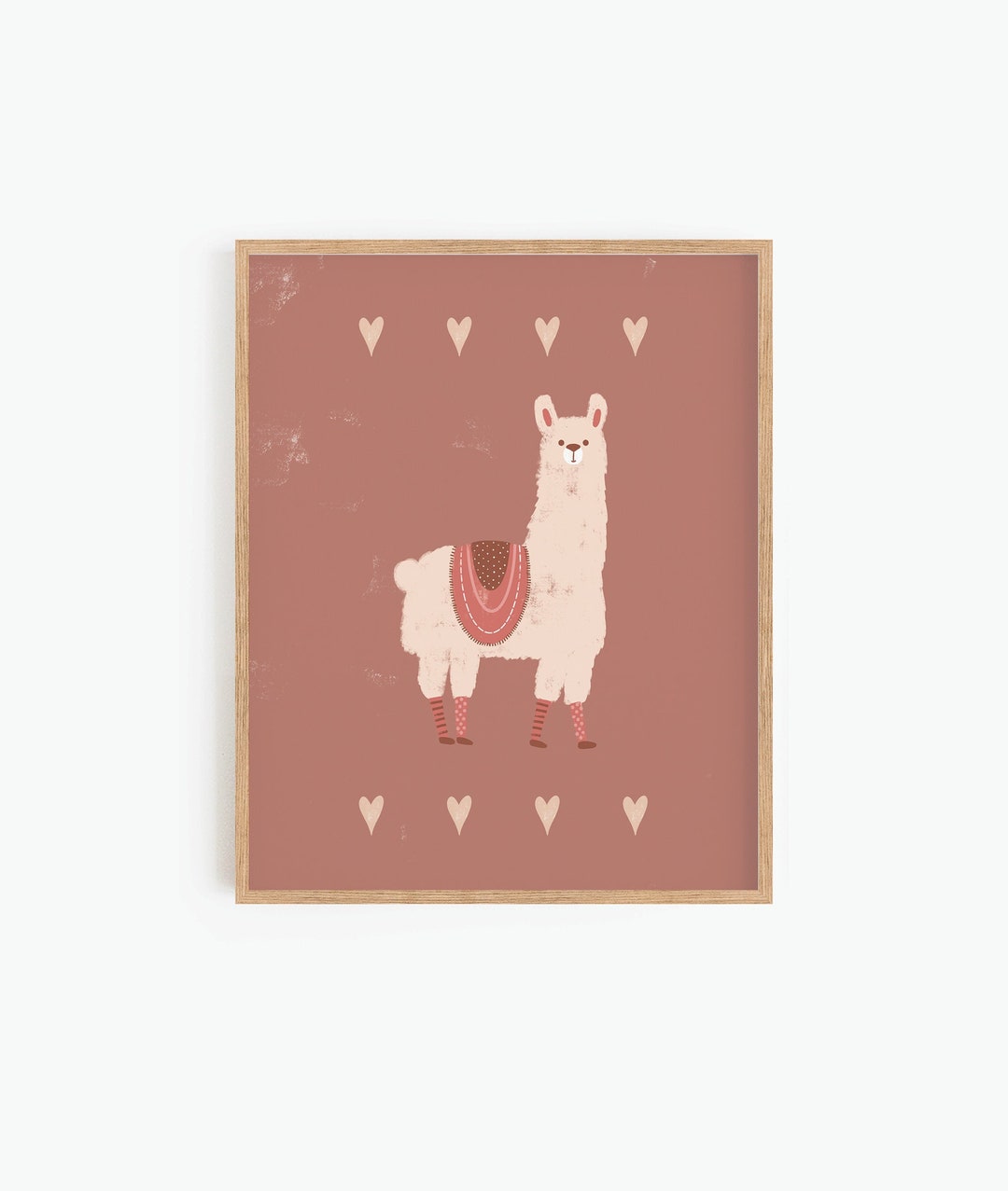 Llama Poster, Nursery Wall Art, Boho Wall Decor, Printable Wall Art ...