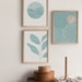 Boho Beach Printable Wall Art Set of 3 Prints Botanical - Etsy
