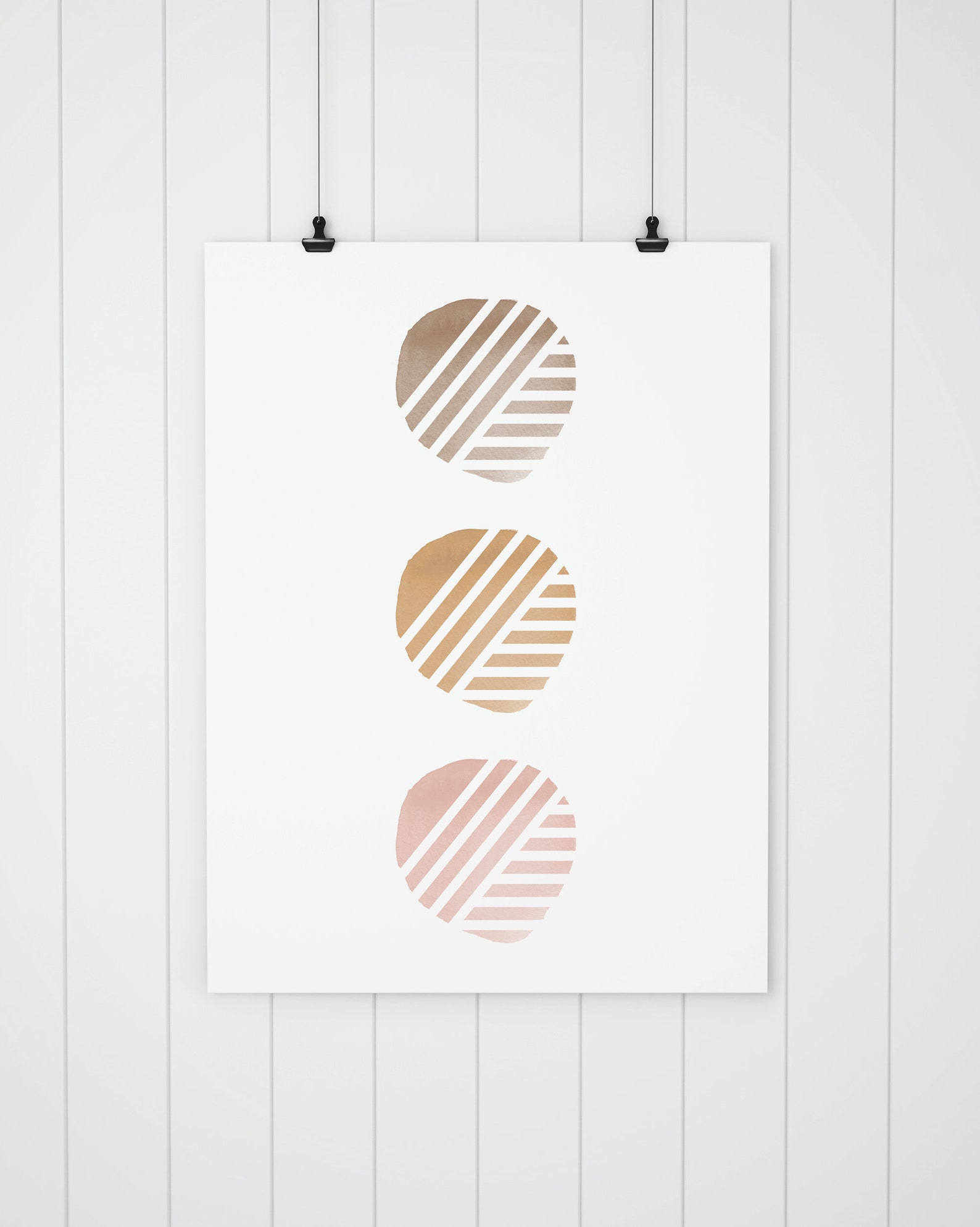 Abstract Art Print, Geometric, Aesthetic Wall Art, Boho Decor ...