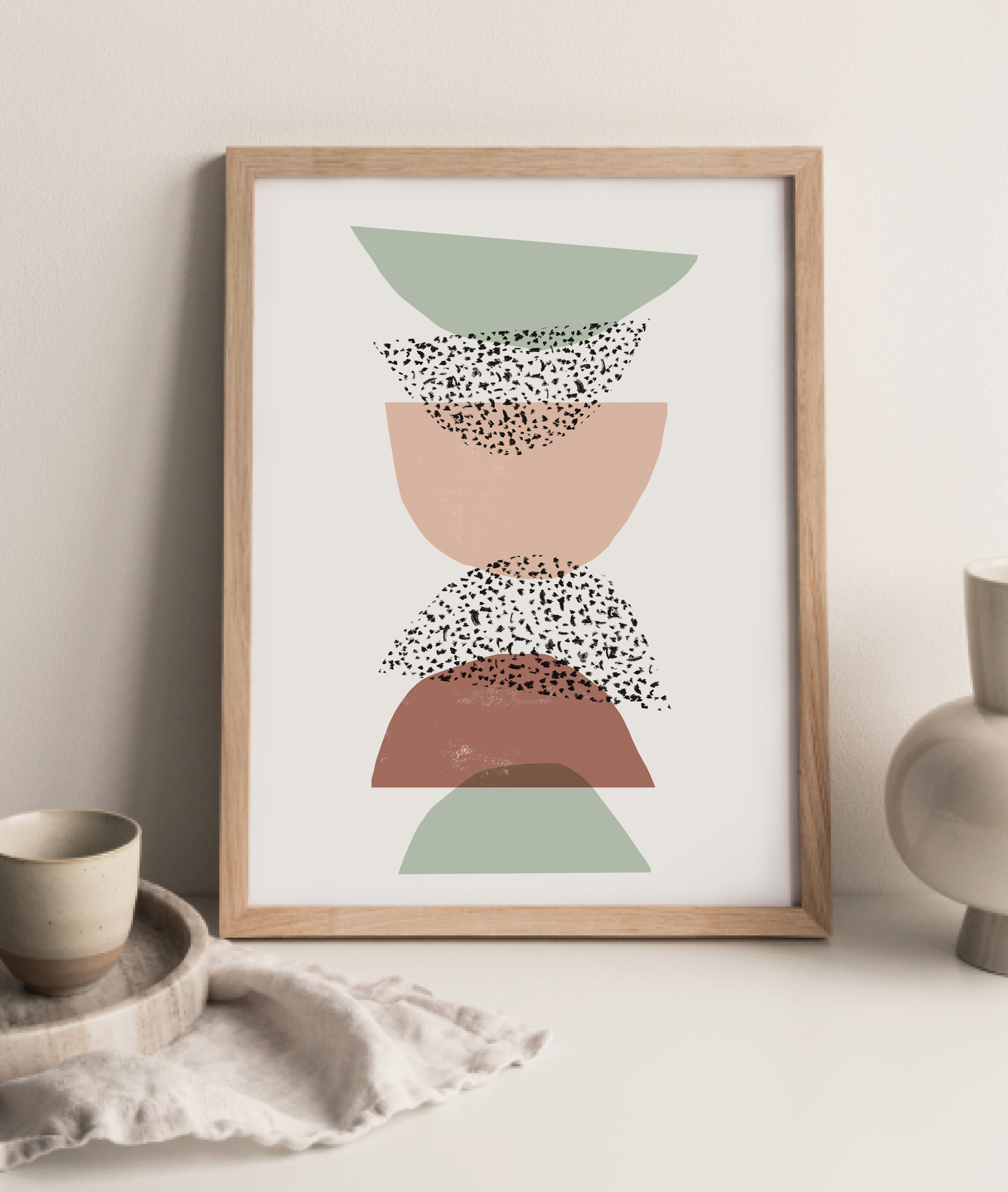 Abstract Art Print, Printable Wall Art, Boho Home Decor, Aesthetic Wall ...