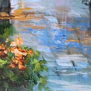 Rainy City Painting Rainy Day Aesthetic Cityscape Wall Art European ...