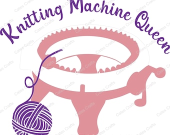 Knitting Svg Ball of Yarn Clipart Sewing Machine Png - Etsy
