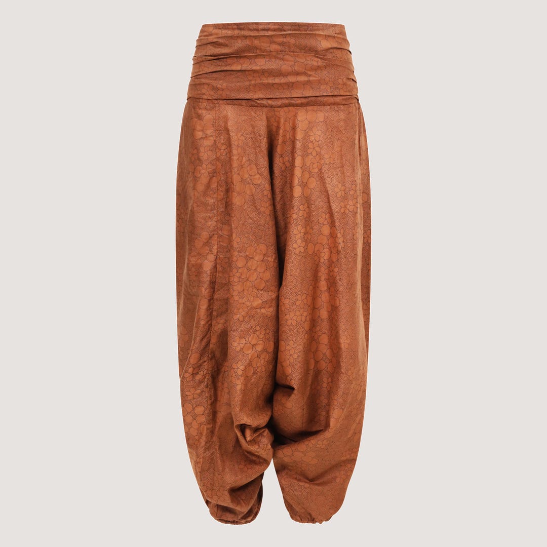 ORGANIC COTTON HAREM Trousers / Yoga Pants / Aladdin Pants / Hippie ...