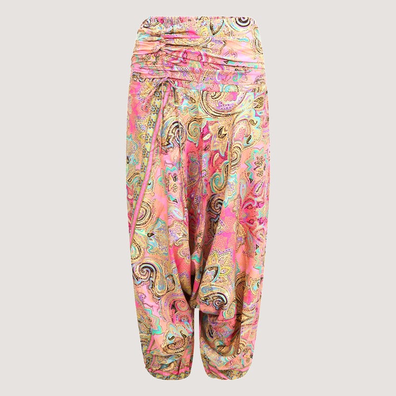 Silk Harem Indian Pants - Etsy UK