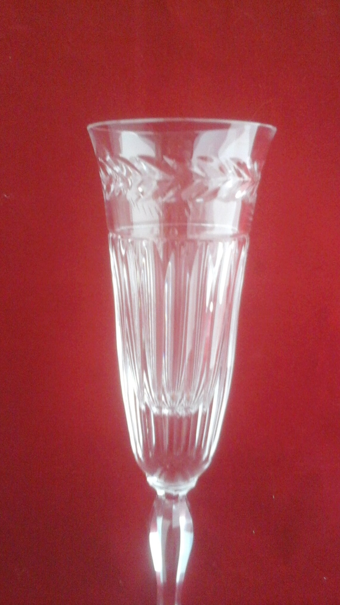 Stuart Crystal Senator Flute Champagne - Etsy