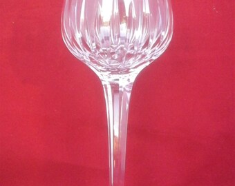 STUART Crystal ALBANY Cut Hock Wine Glass / Glasses 7 - Etsy