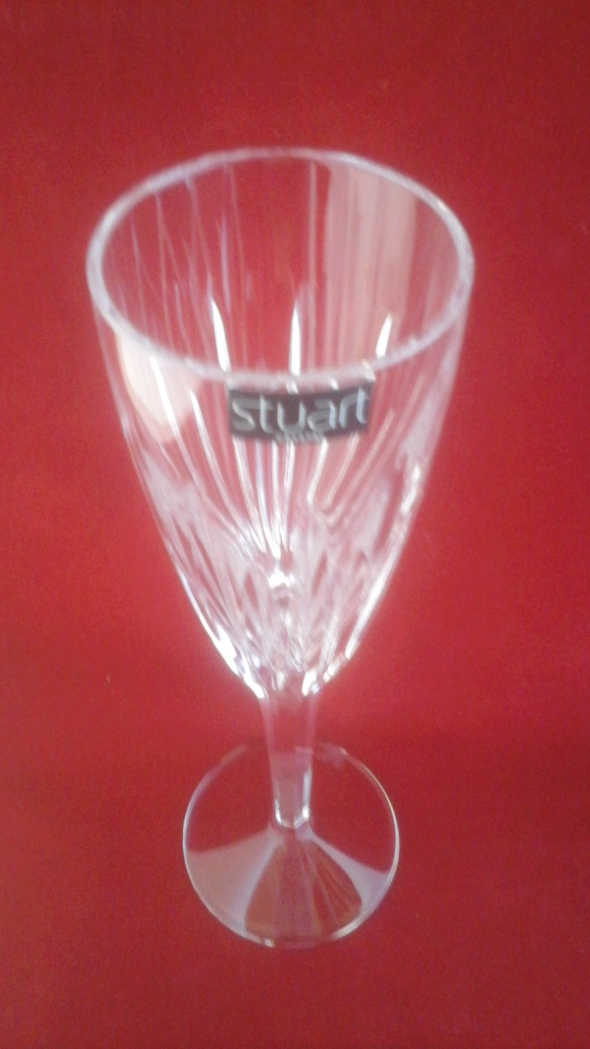 Stuart Crystal Monaco Flute Champagne - Etsy