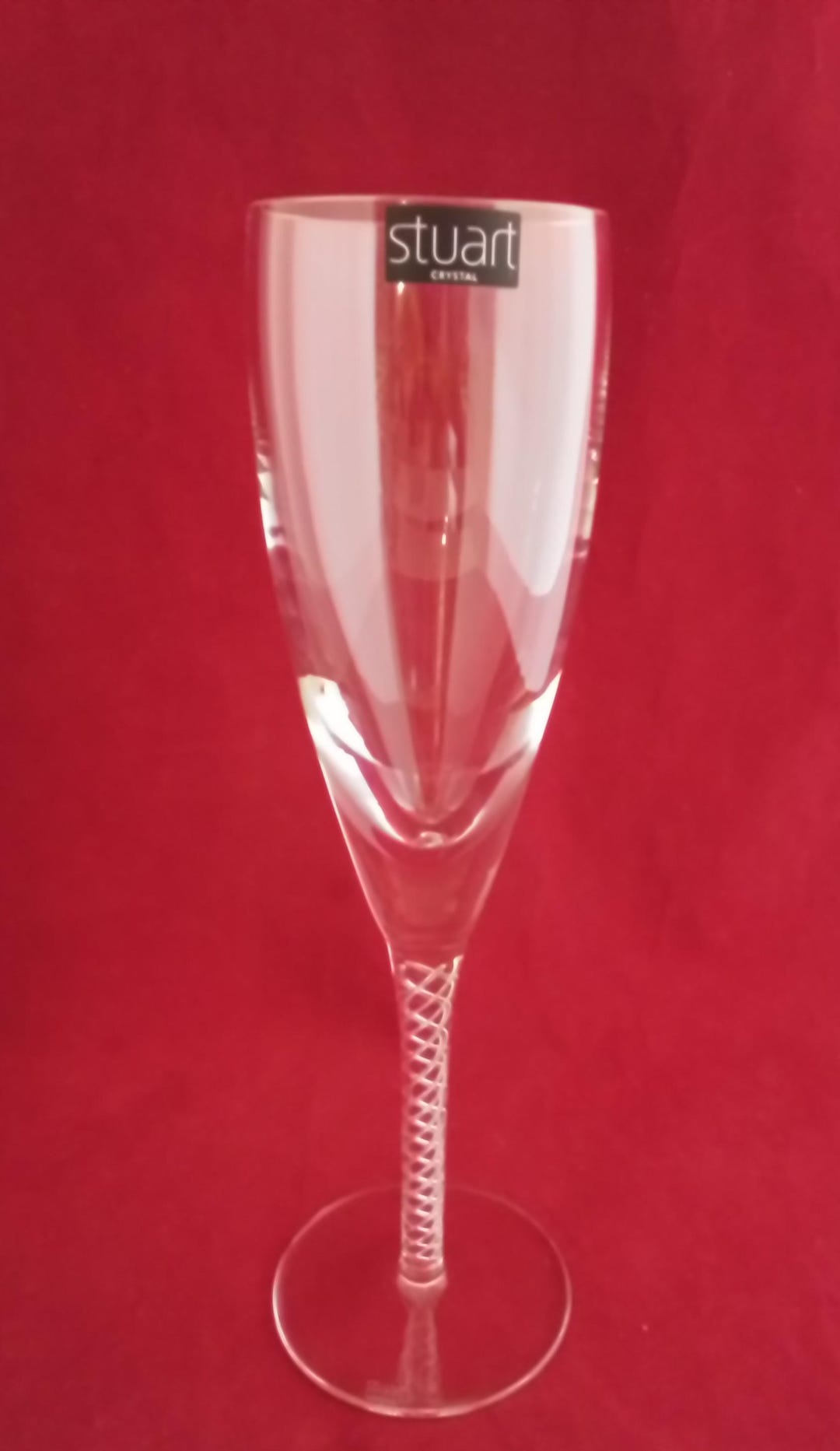 Stuart Crystal Iona Flute Champagne - Etsy