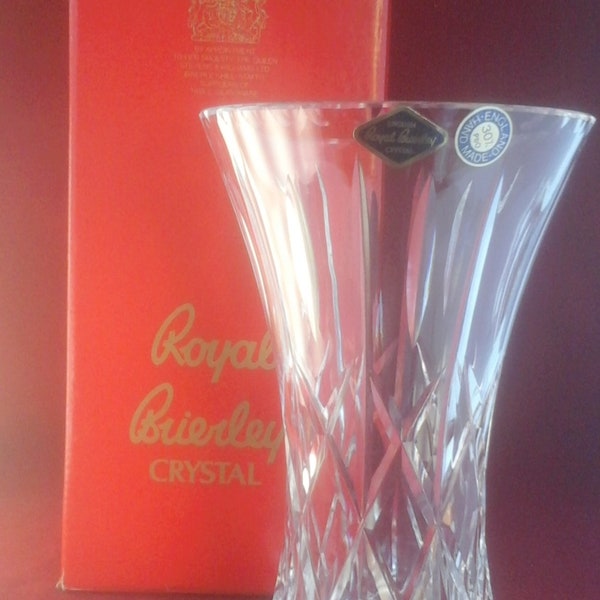 Royal Brierley Vase - Etsy