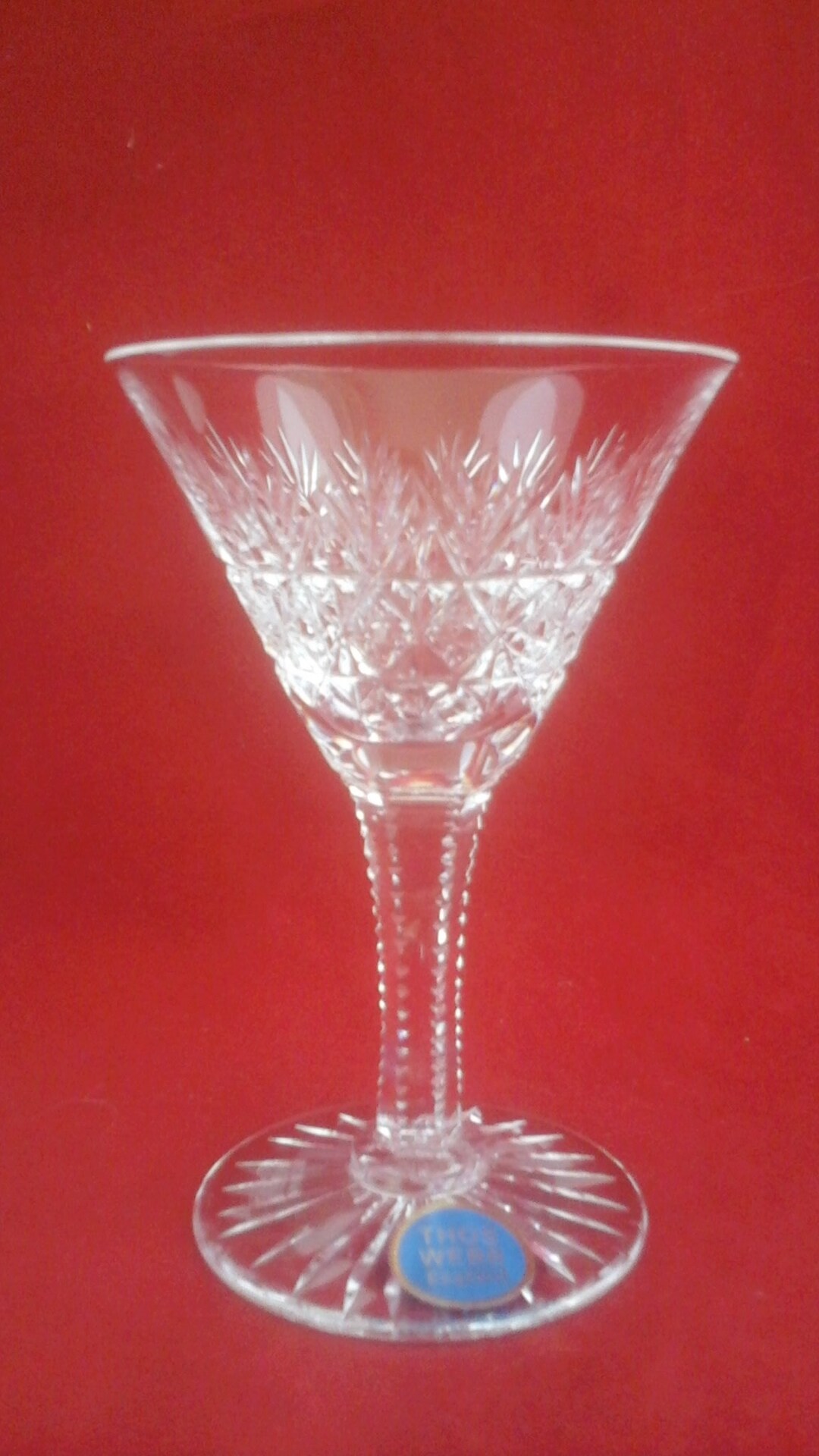 Thomas Webb Crystal Wellington Cocktail / Martini - Etsy