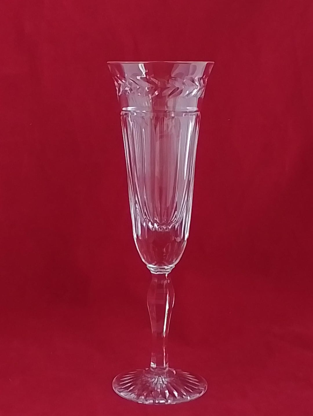 Stuart Crystal Senator Flute Champagne Glass - Etsy