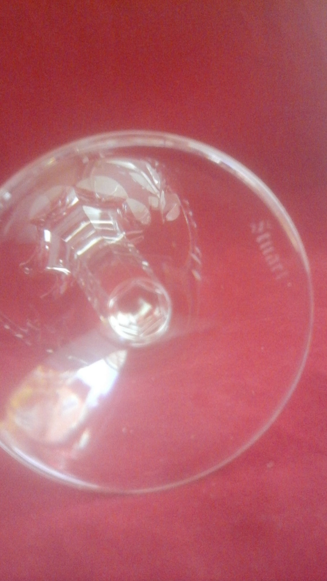 Stuart Crystal Cascade Small Wine Glass - Etsy