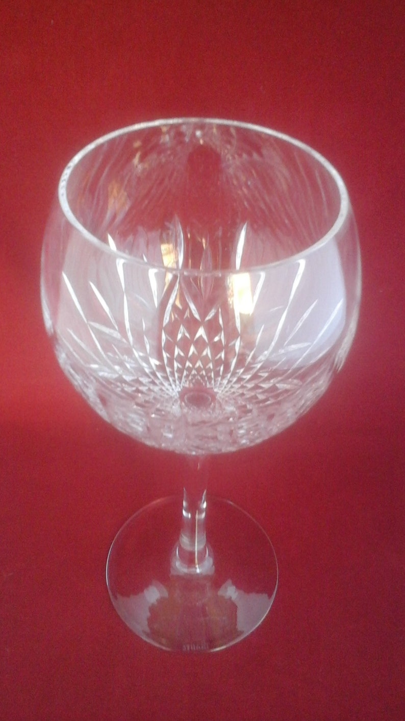 Stuart Crystal Manhattan Large Wine - Etsy