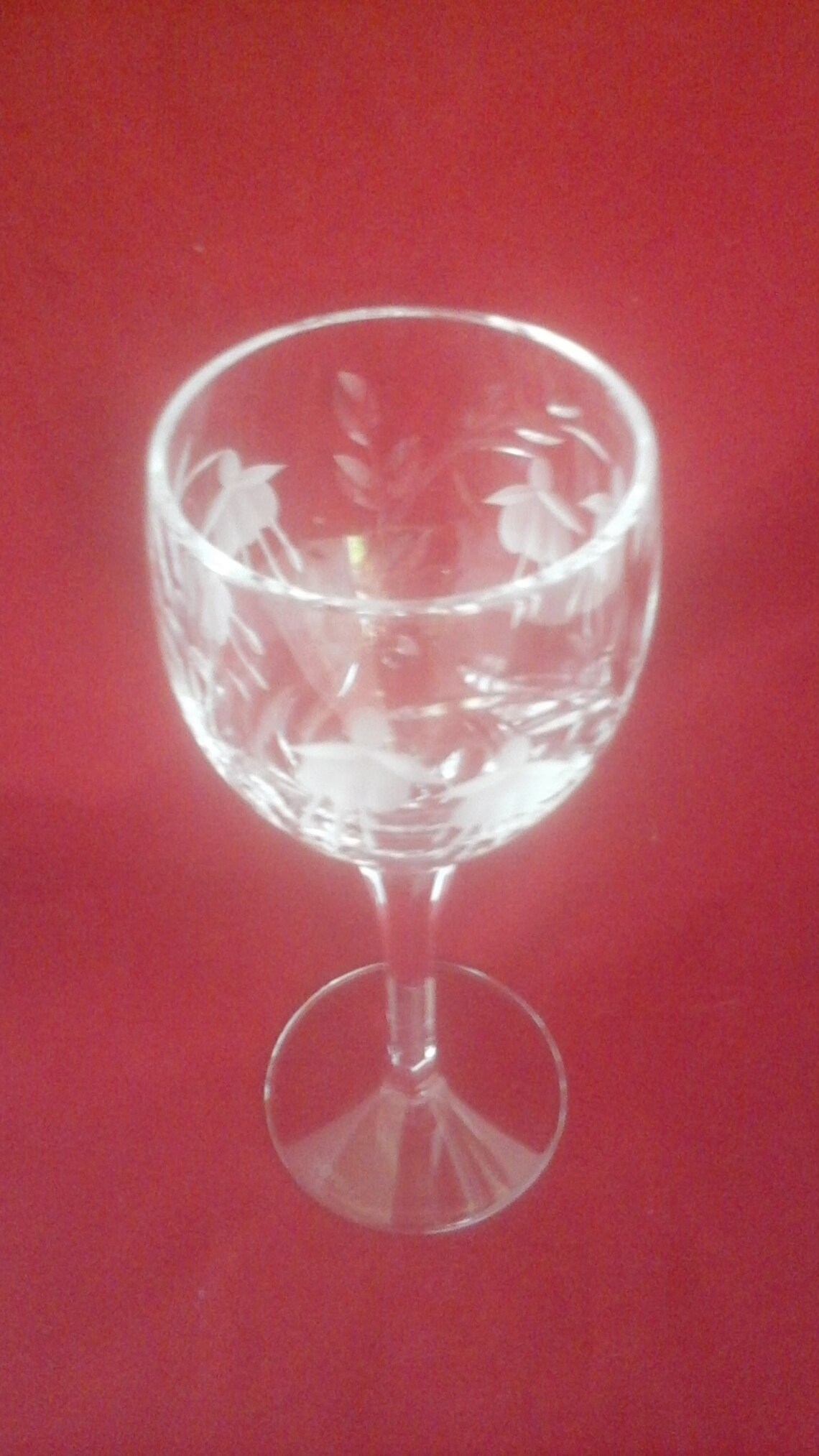 Stuart Crystal Cascade Small Wine Glass - Etsy
