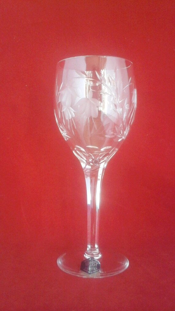 Stuart Crystal Cascade Large Wine - Etsy
