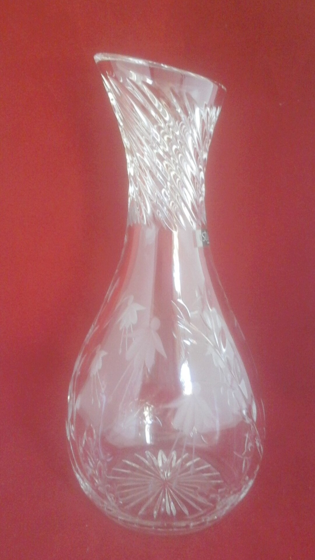 Stuart Crystal Cascade Wine Carafe - Etsy UK