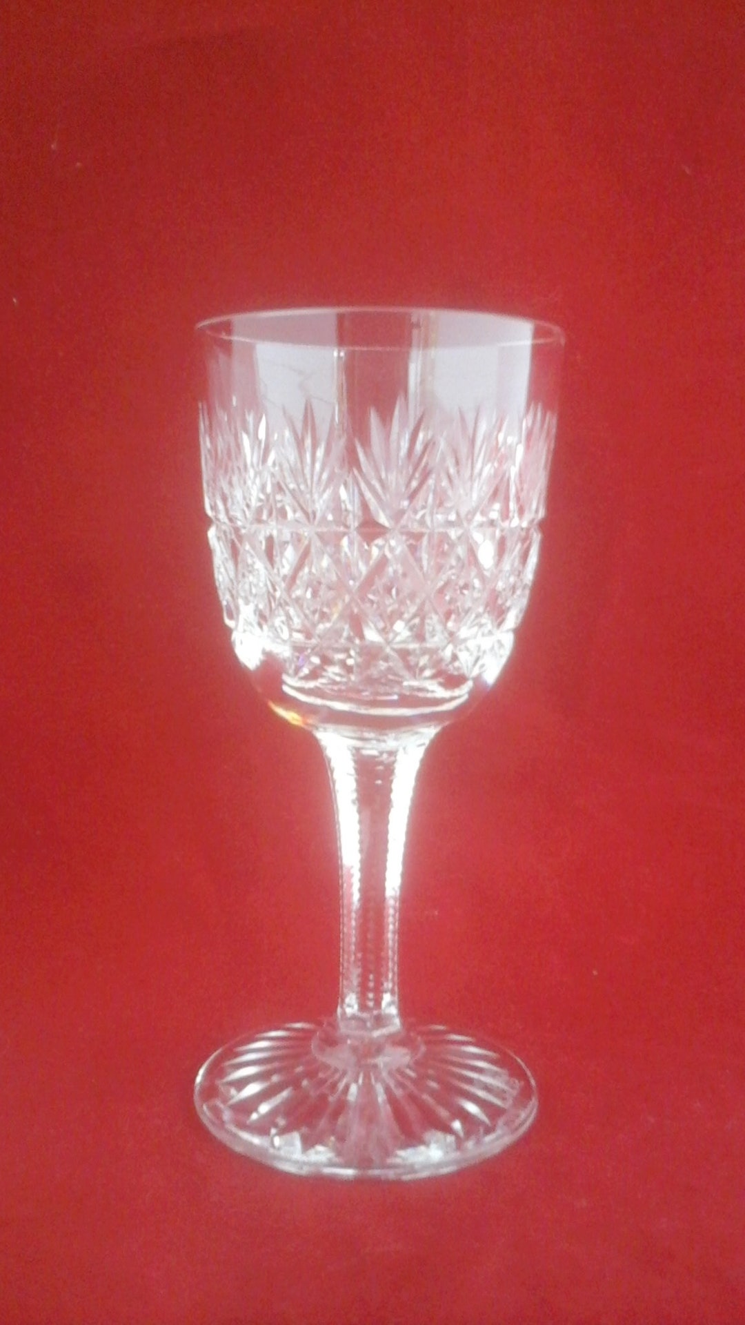 Thomas Webb Crystal Wellington Sherry Glasses - Set of Six Glasses - Etsy