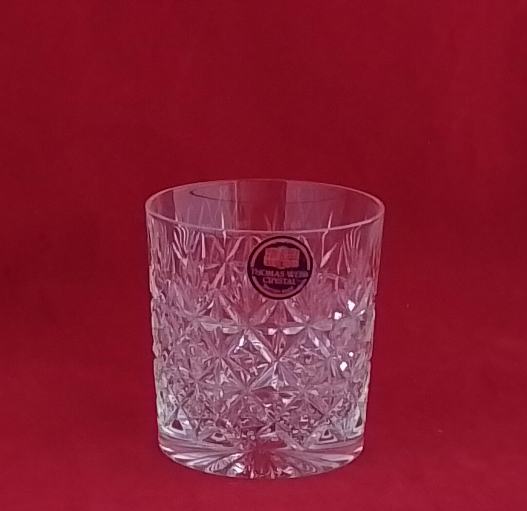 Thomas Webb Crystal Wellington Whisky Tumbler - Etsy