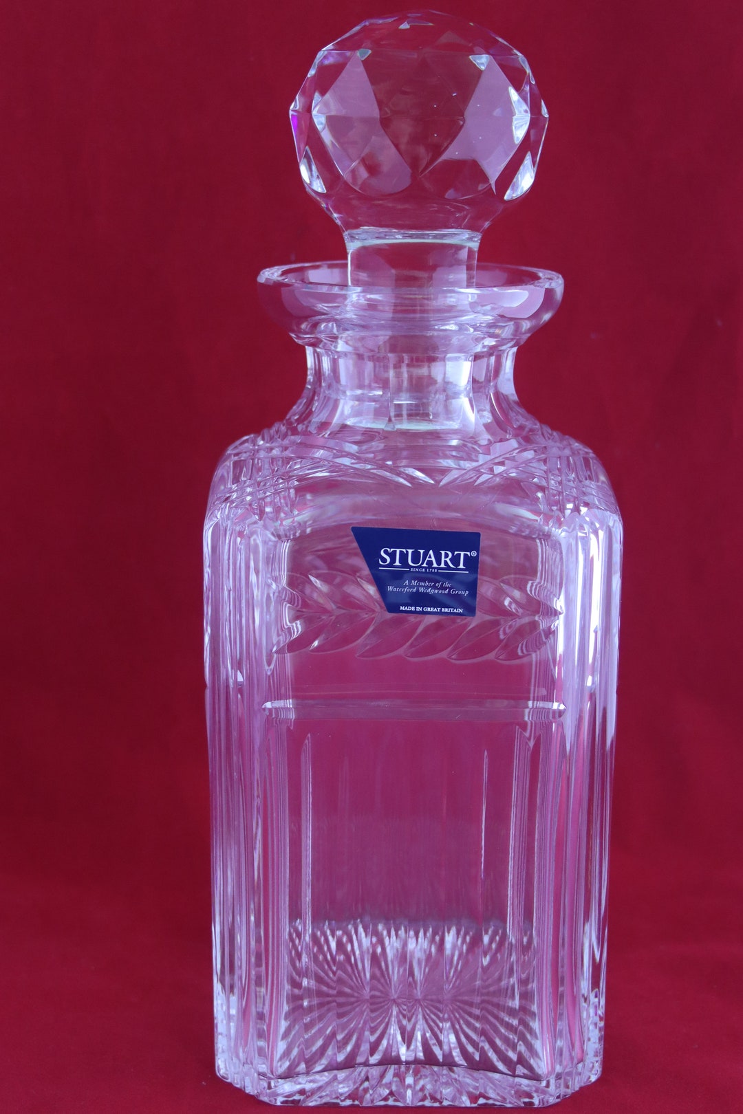 Stuart Crystal Senator Whisky Decanter - Etsy