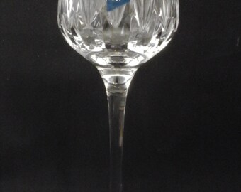 STUART Crystal ARIEL Cut Hock Wine Glass / Glasses - Etsy