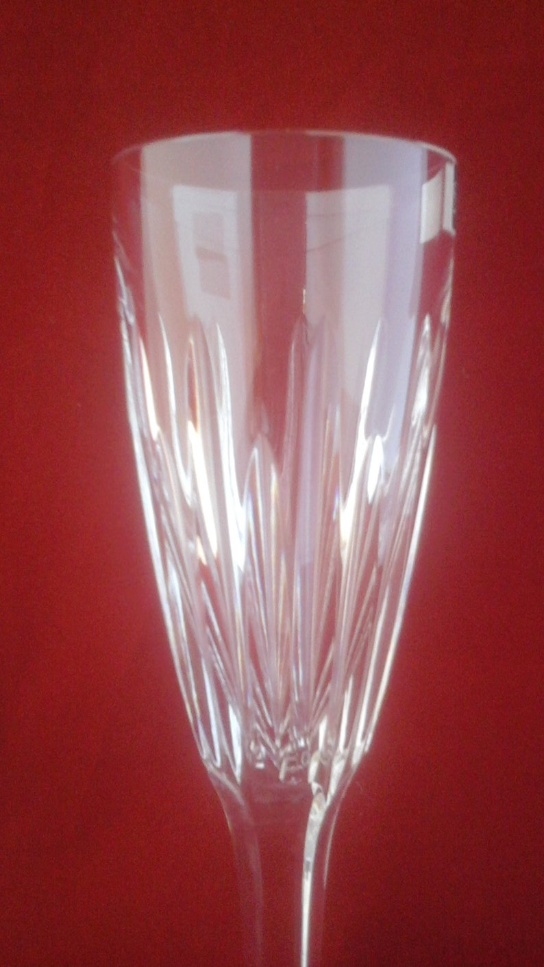 Stuart Crystal Monaco Flute Champagne - Etsy