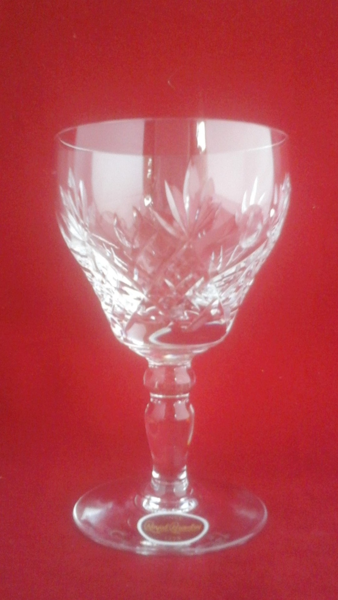 Royal Brierley Crystal Elizabeth Large Wine - Etsy