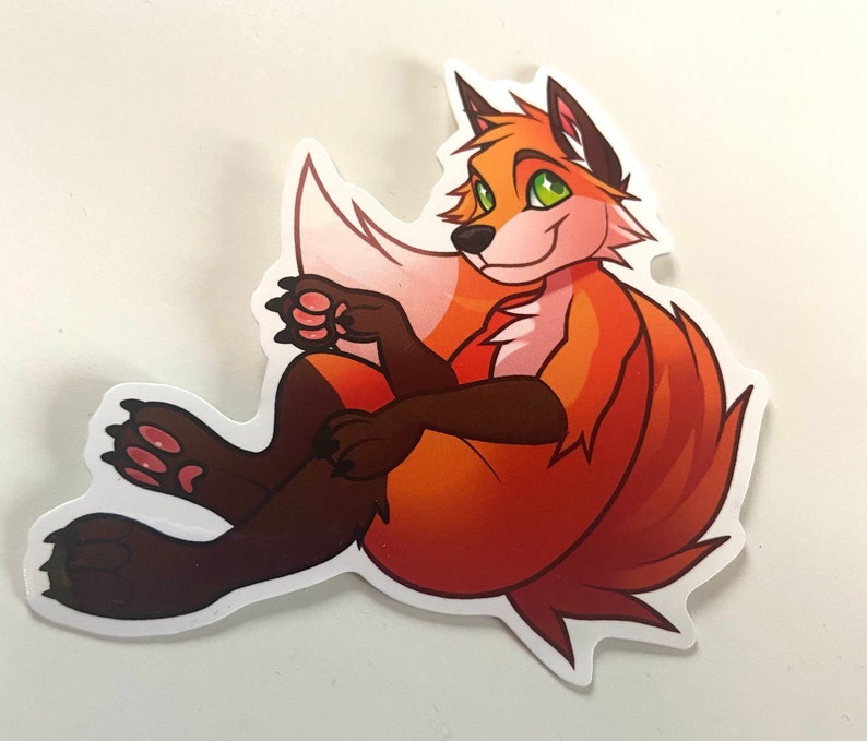 Furry Stickers Cute Animals - Etsy