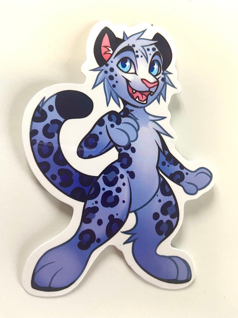 Furry Stickers Cute Animals - Etsy