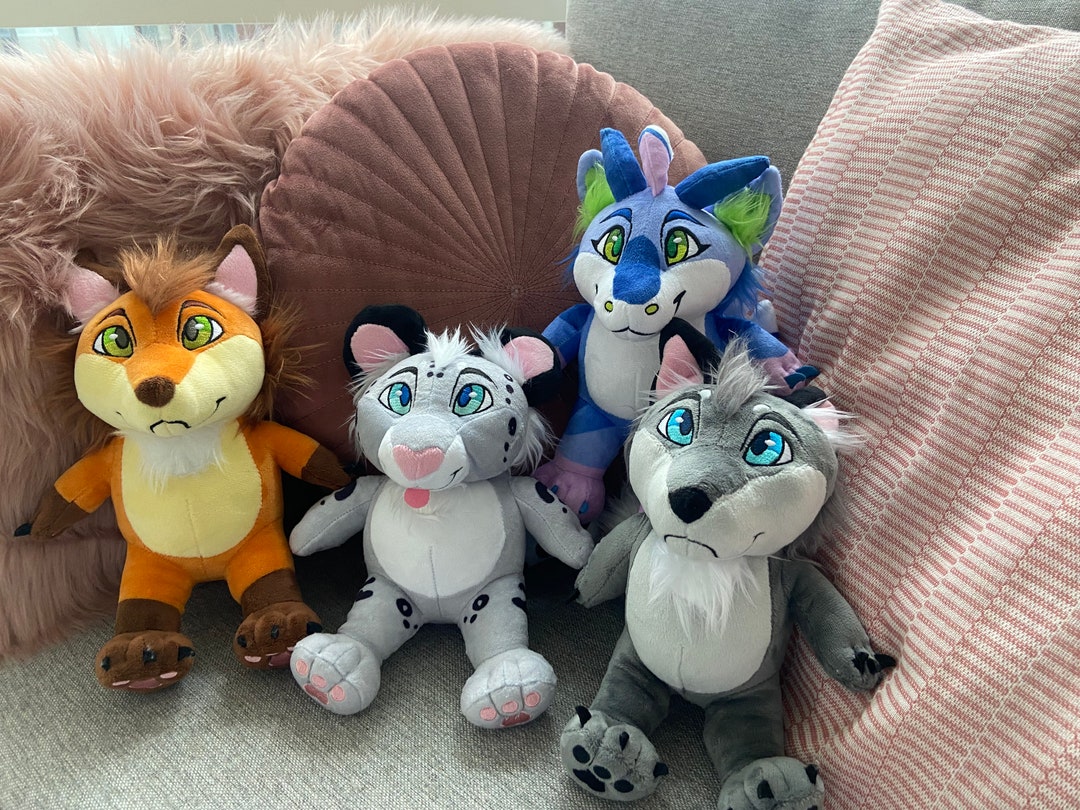 Furry Plushies - Fluffy Friends! - Etsy