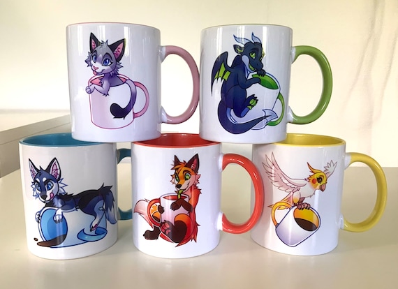 A Hug in A Mug Cute Animals - Etsy