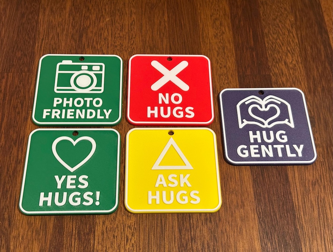 3D Printed Paw Fursuit Tag - Etsy