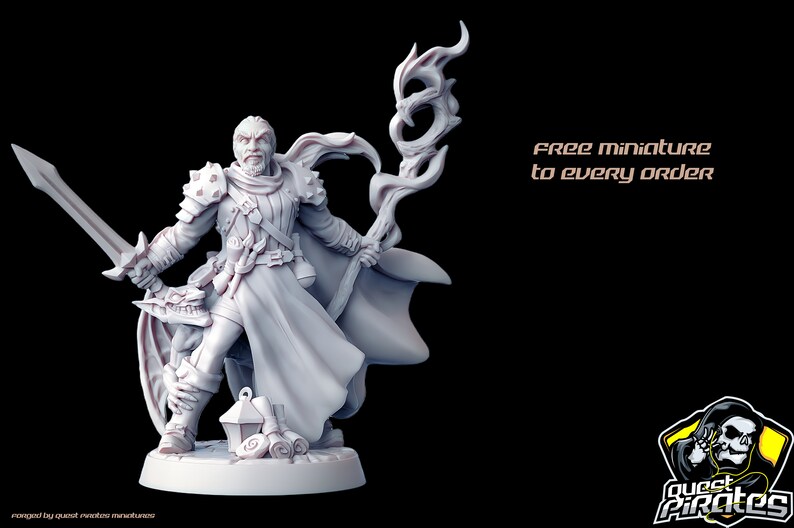 Marika Fighter Bust Female Unpainted Miniatures Tabletop Miniatures Fighter Bust Miniature Dnd ...