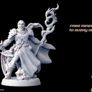 Locathah Fighter Makakuna 40mm Unpainted Miniatures Tabletop Miniatures ...